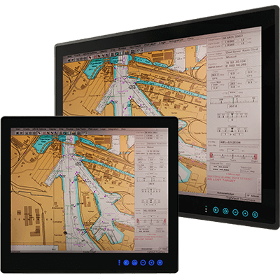 Wyświetlacz morski ECDIS - WINMATE