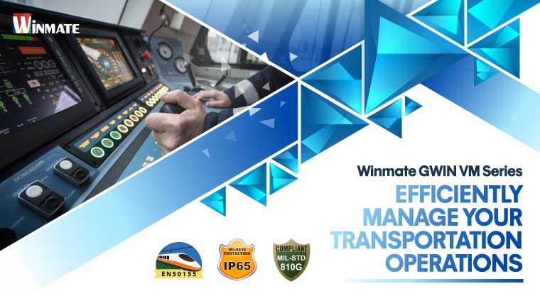 Panele PC od Winmate montowane w pojazdach - WINMATE